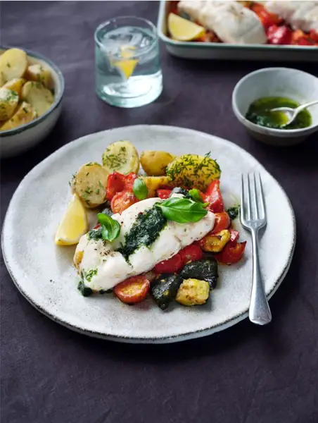 Crispy Baked Hake with Yogurt Tartar Sauce - Bord Bia